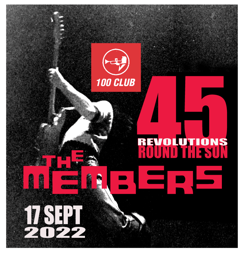 The Members the original Sound of the Suburbs since 1977